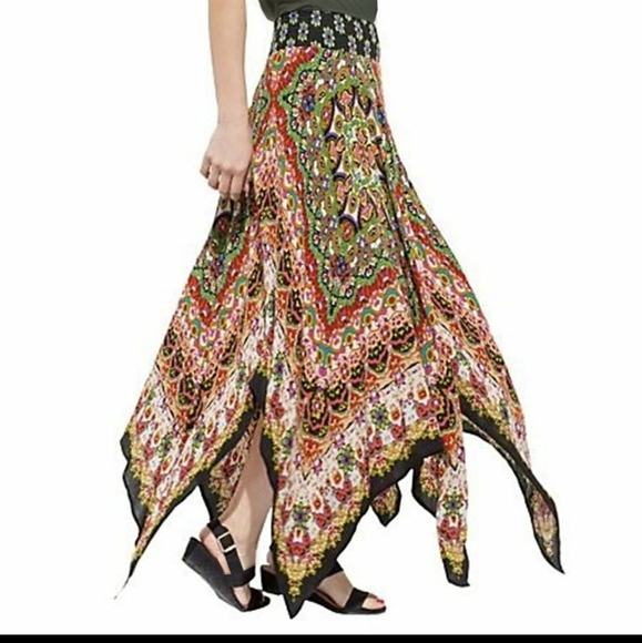 Bila | Skirts | Nwt Bila Handkerchief Maxi Skirt | Poshmark